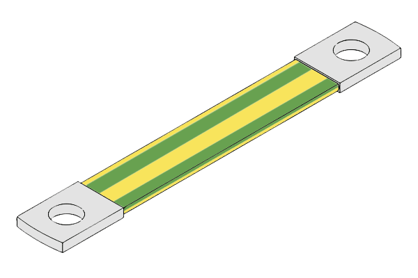 MB Massebänder & Erdungsbänder aus hochflexiblen Flachlitzen mit aufgepressten Kontakthülsen